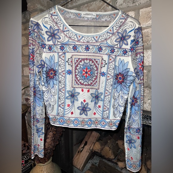 Zara | Tops | Zara Premium Denim Collection | Poshmark